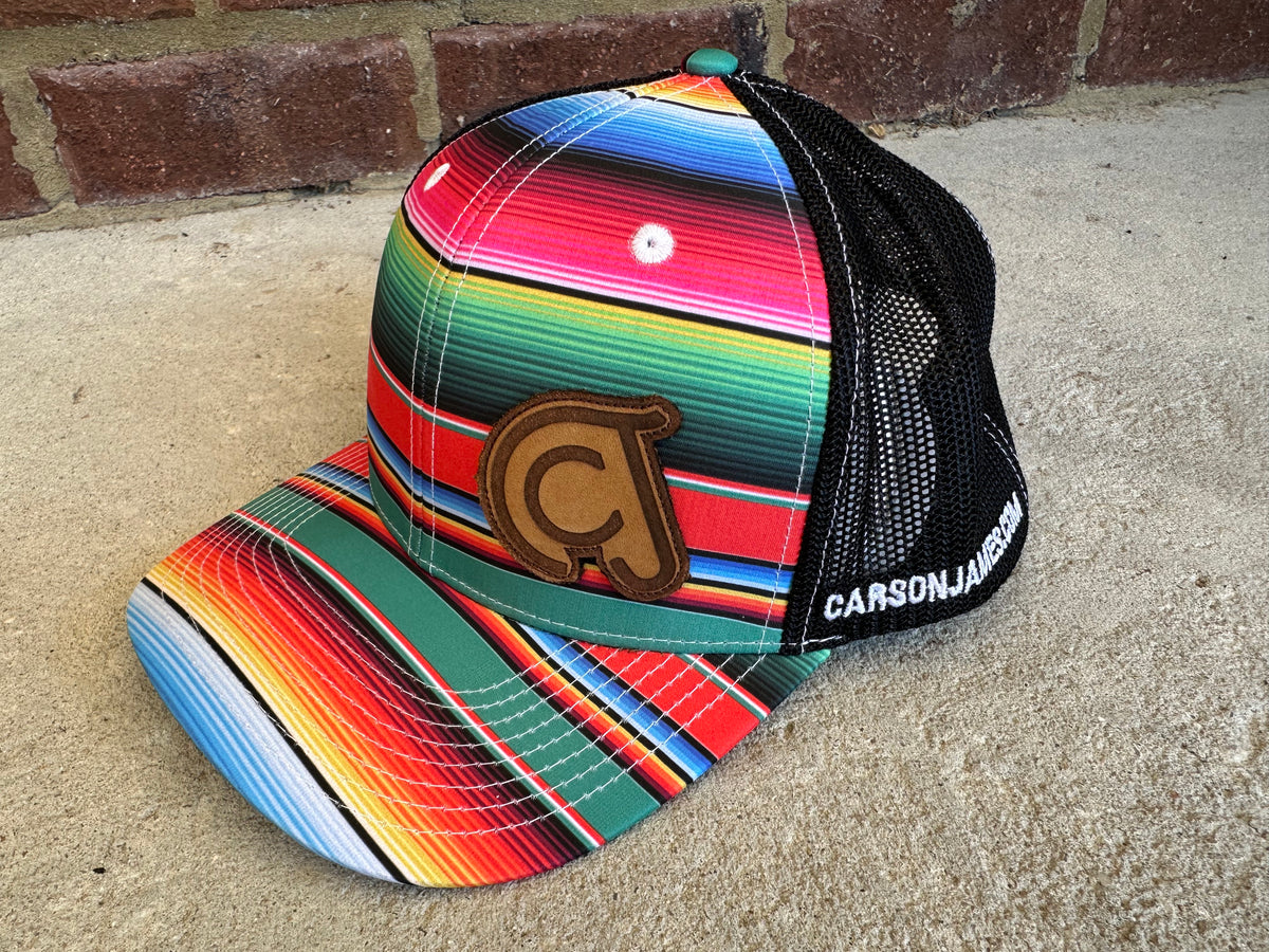 Serape CJ Logo Cap – CarsonJames.com LLC
