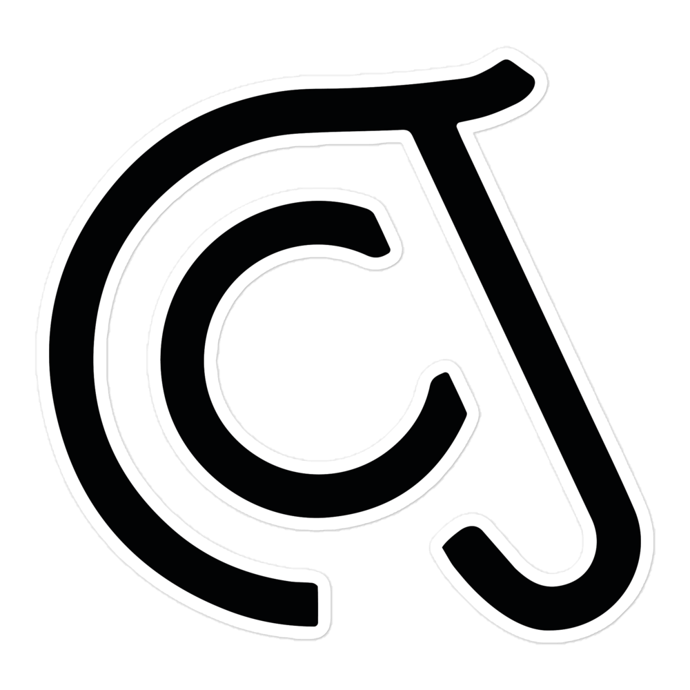 Carson James Sticker - BLACK – CarsonJames.com LLC